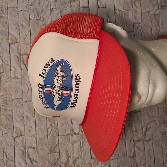 Speedway | Accessories | Vintage Eastern Iowa Mustangs Mesh Snapback ...